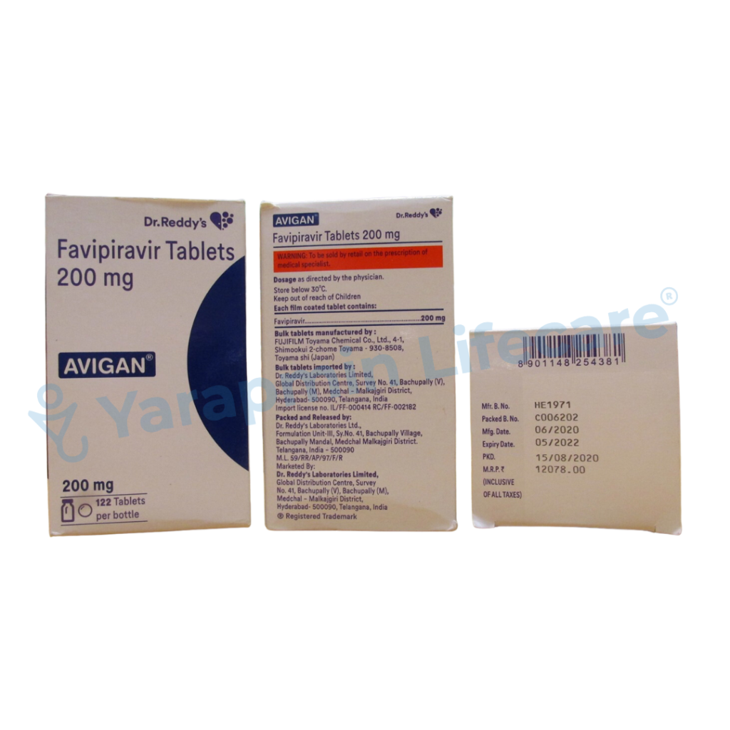 AVIGAN ( Favipiravir 200mg Tablets )